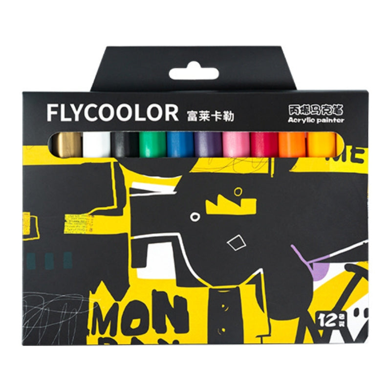 Superior Acrylic Marker Set Of 12 – littleartists