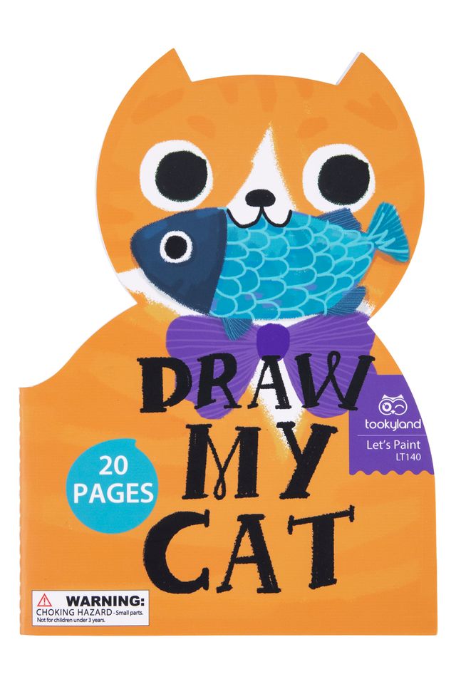 Draw My Cat-Drawing Book – Little Artists